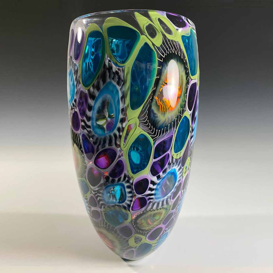 "Large Anemone Vase" - Art for Wildlife Galleries