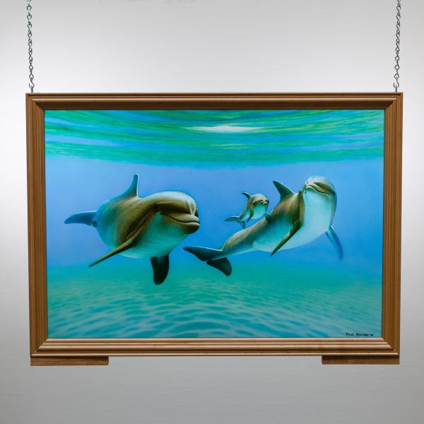 Dolphin Family By Paul Bramer Art For Wildlife Galleries Dolphin Family By Paul Bramer Art For Wildlife Galleries